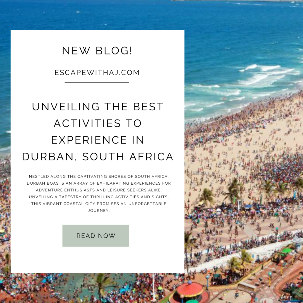 Escape With AJ – My Travel Blog